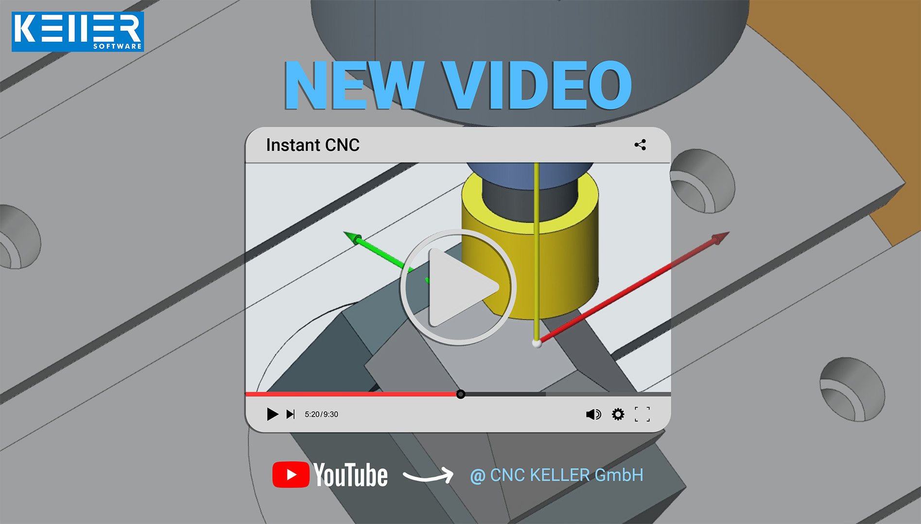 New video on YouTube: Milling a Pyramid: Swiveling around the AM and BM ...