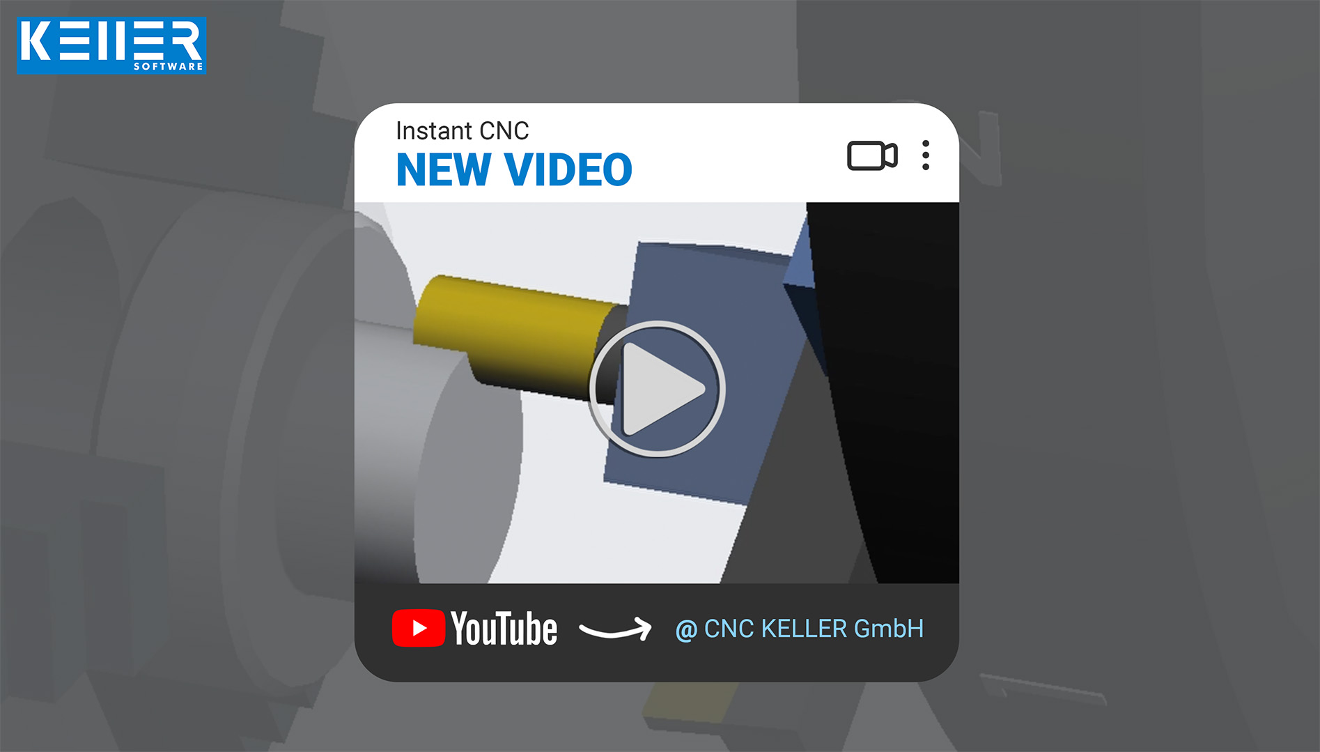 New video on YouTube: Axial Milling with Driven Tool: Main Spindle as Rotary Axis (C+Y Axis ...