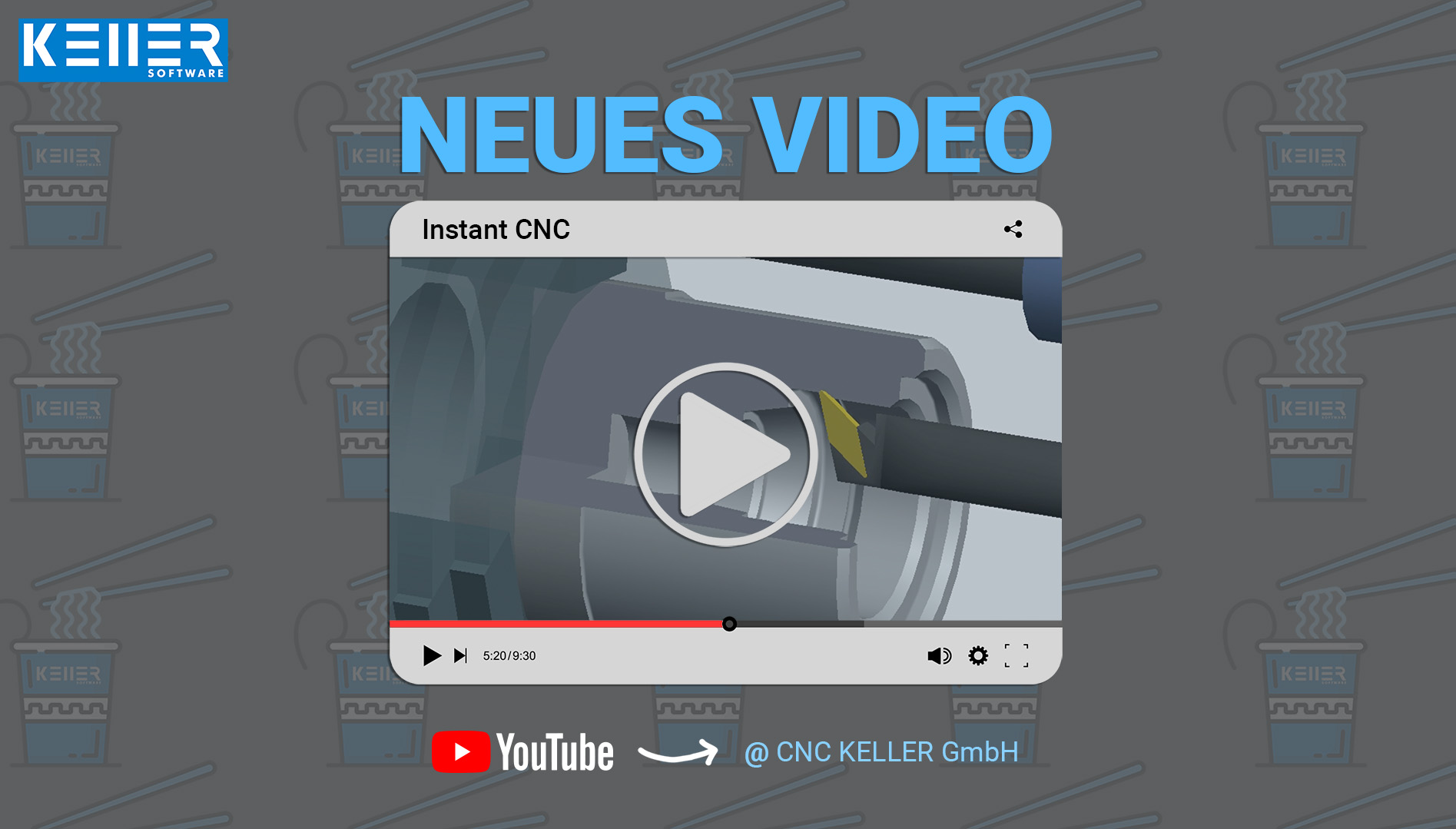 Neues Video auf YouTube: Gewindefreistich/Gewindezyklus (innen) DIN 76 ...