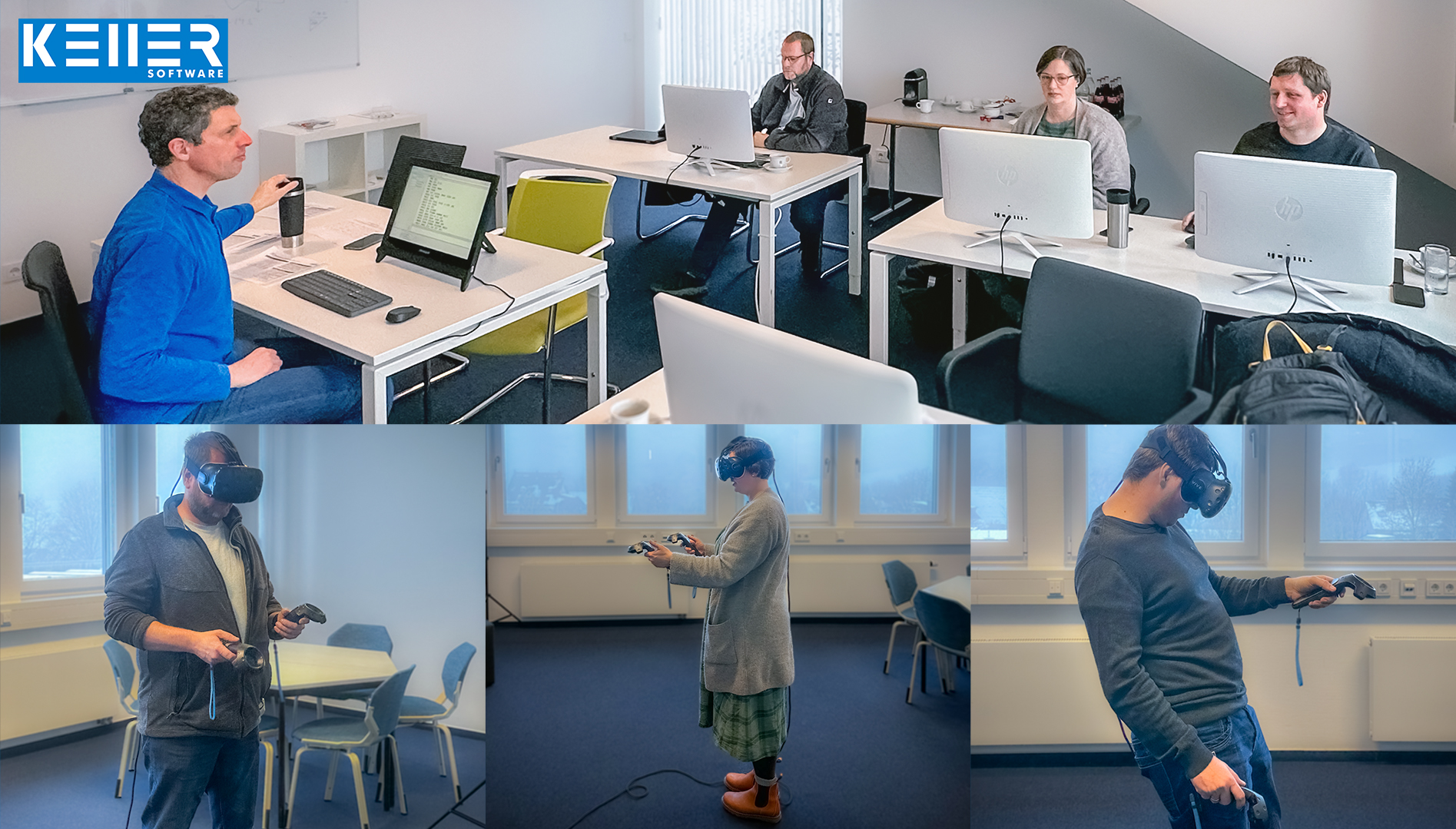 Training in the KELLER.Academy with VR glasses - Basics of DIN/PAL ... Training in the KELLER.Academy with VR glasses - Basics of DIN/PAL ...
