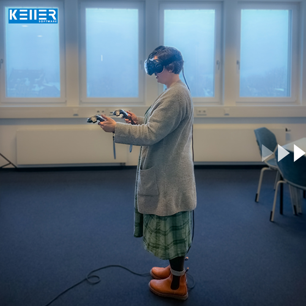Training in the KELLER.Academy with VR glasses - Basics of DIN/PAL ... Training in the KELLER.Academy with VR glasses - Basics of DIN/PAL ...