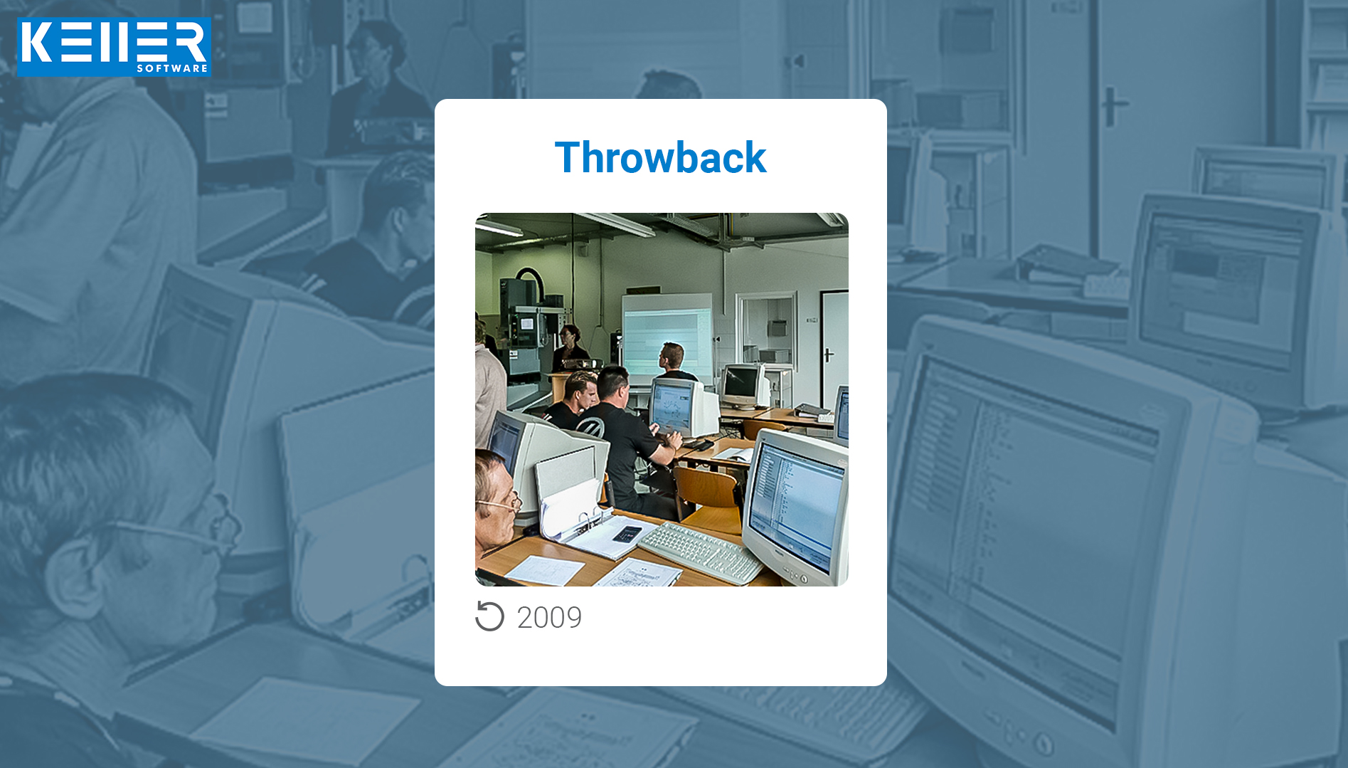 Throwback 2009 - „KELLER“-Tag bei DREHER Werkzeugmaschinen GmbH - SYMplus™ by KELLER.Software