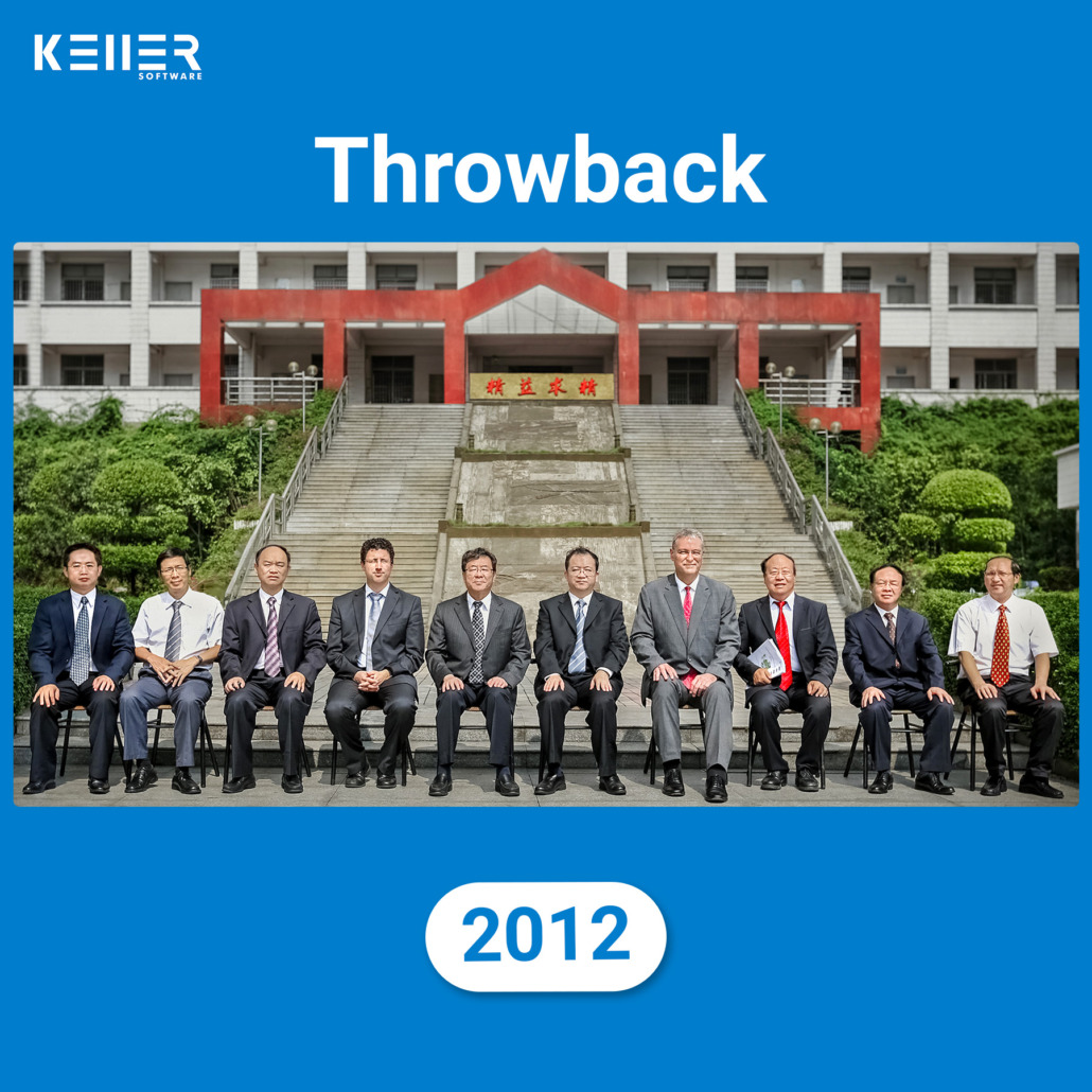 Throwback 2012 - KELLER in China - SYMplus™ by KELLER.Software