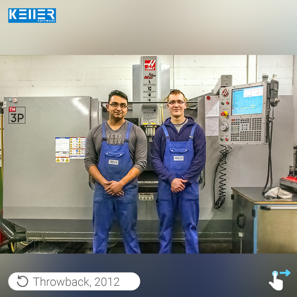 Throwback 2012 - With KELLER: Prize winners in the training for cutting ...