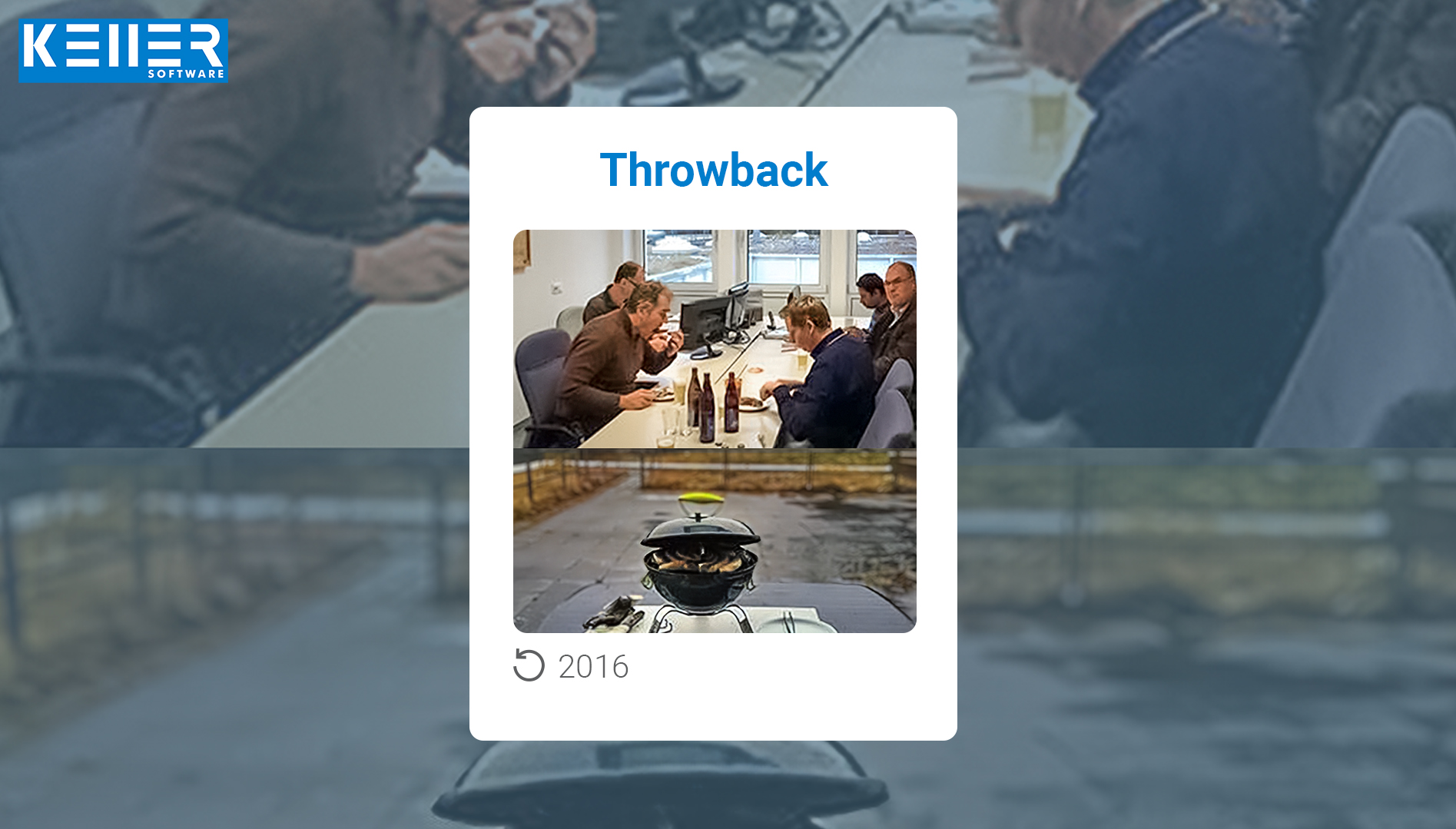 Throwback 2016 - "Angrillen" with the KELLER team - SYMplus™ by KELLER.Software