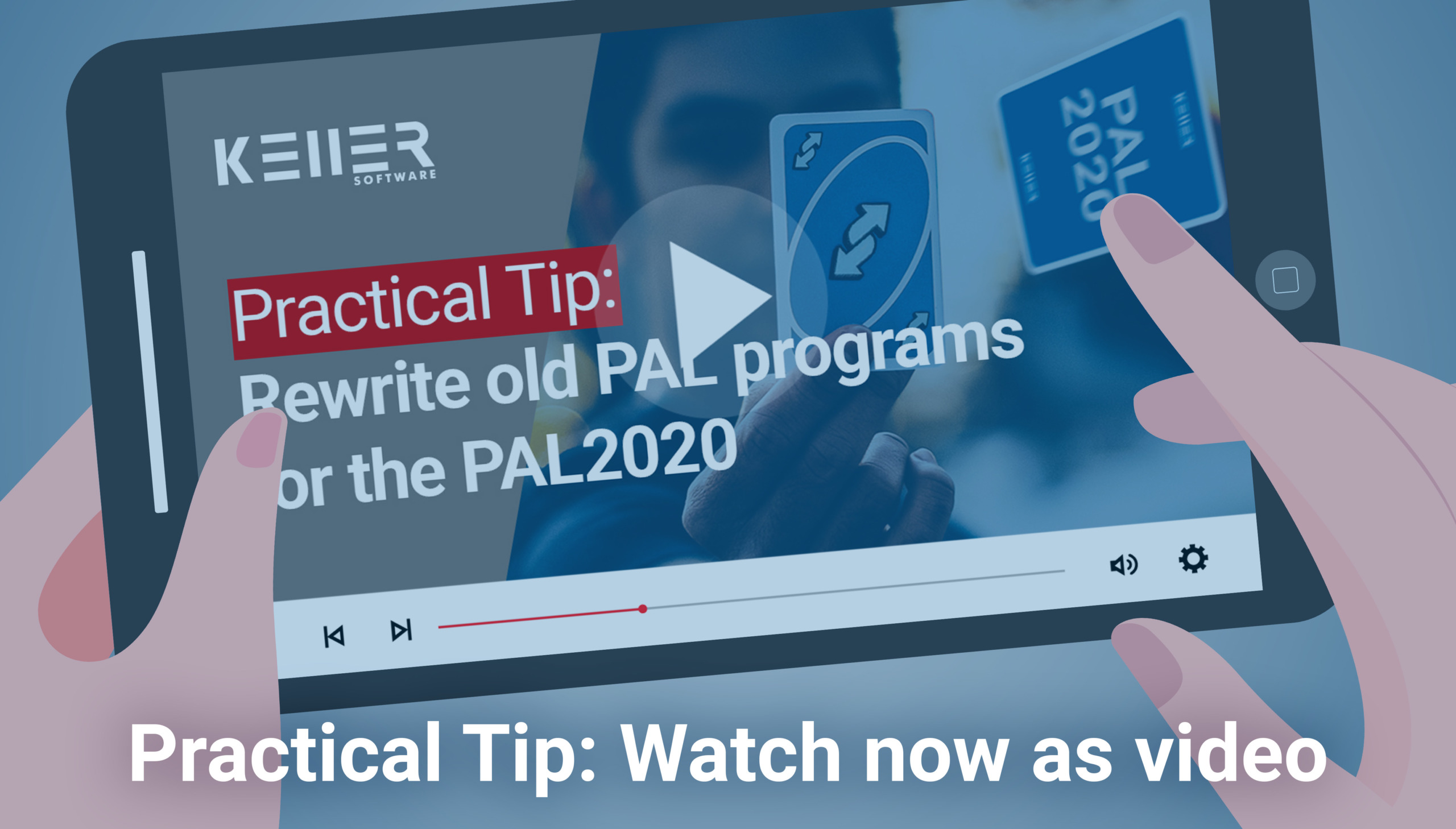 Practical Tip: Rewrite old PAL programs for the PAL2020 - In Video ...